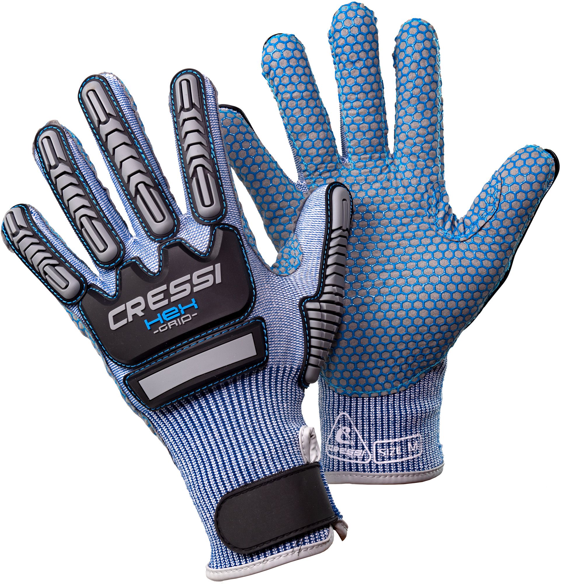 Cressi HEX Puncture-Resistant Grip Diving Gloves | Bass Pro Shops